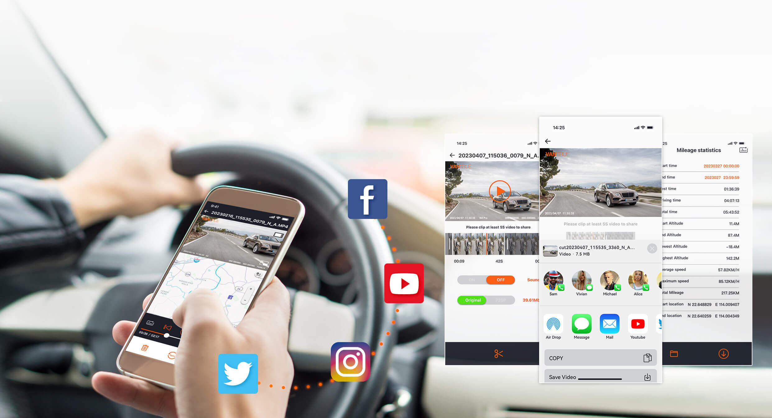 VANTRUE: High-end Dash Cam for Your Drive